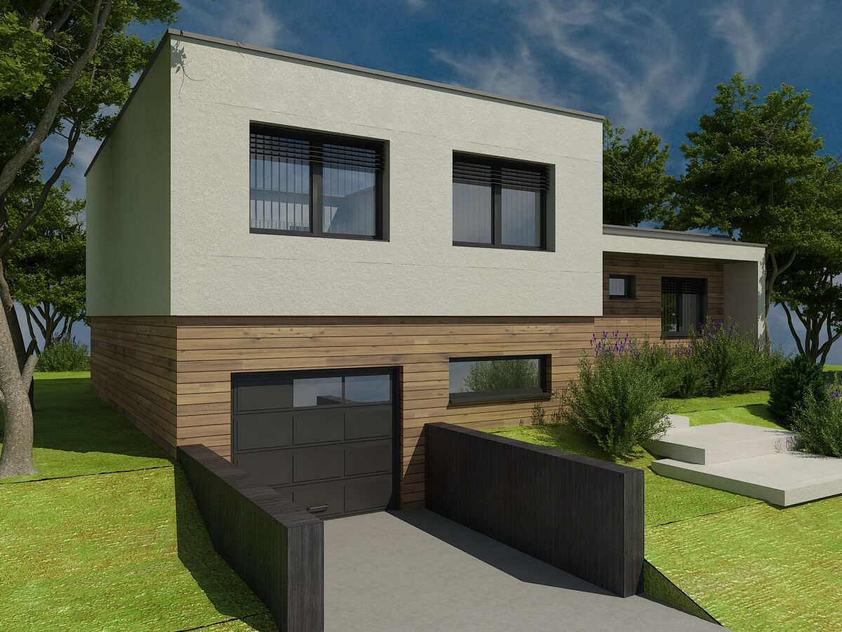 Návrh exteriéru domu | Fidesign.sk